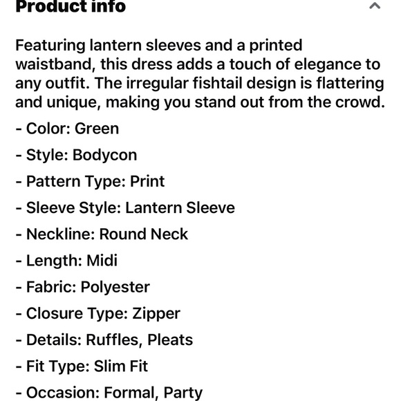 Dresses | Kelly Obi New York Lantern Sleeve Green Dress | Poshmark